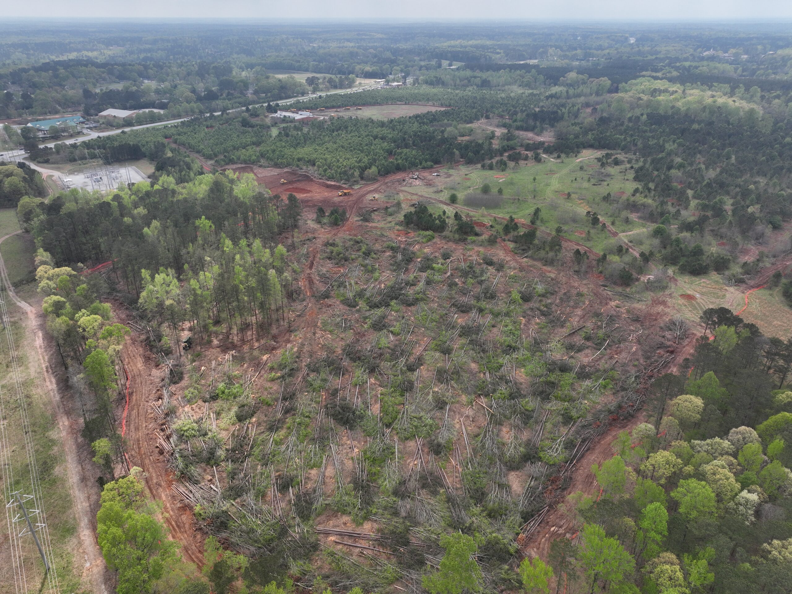 QTS Fayetteville - Plateau Excavation
