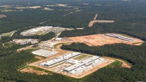 Meta Newton Data Center - Plateau Excavation