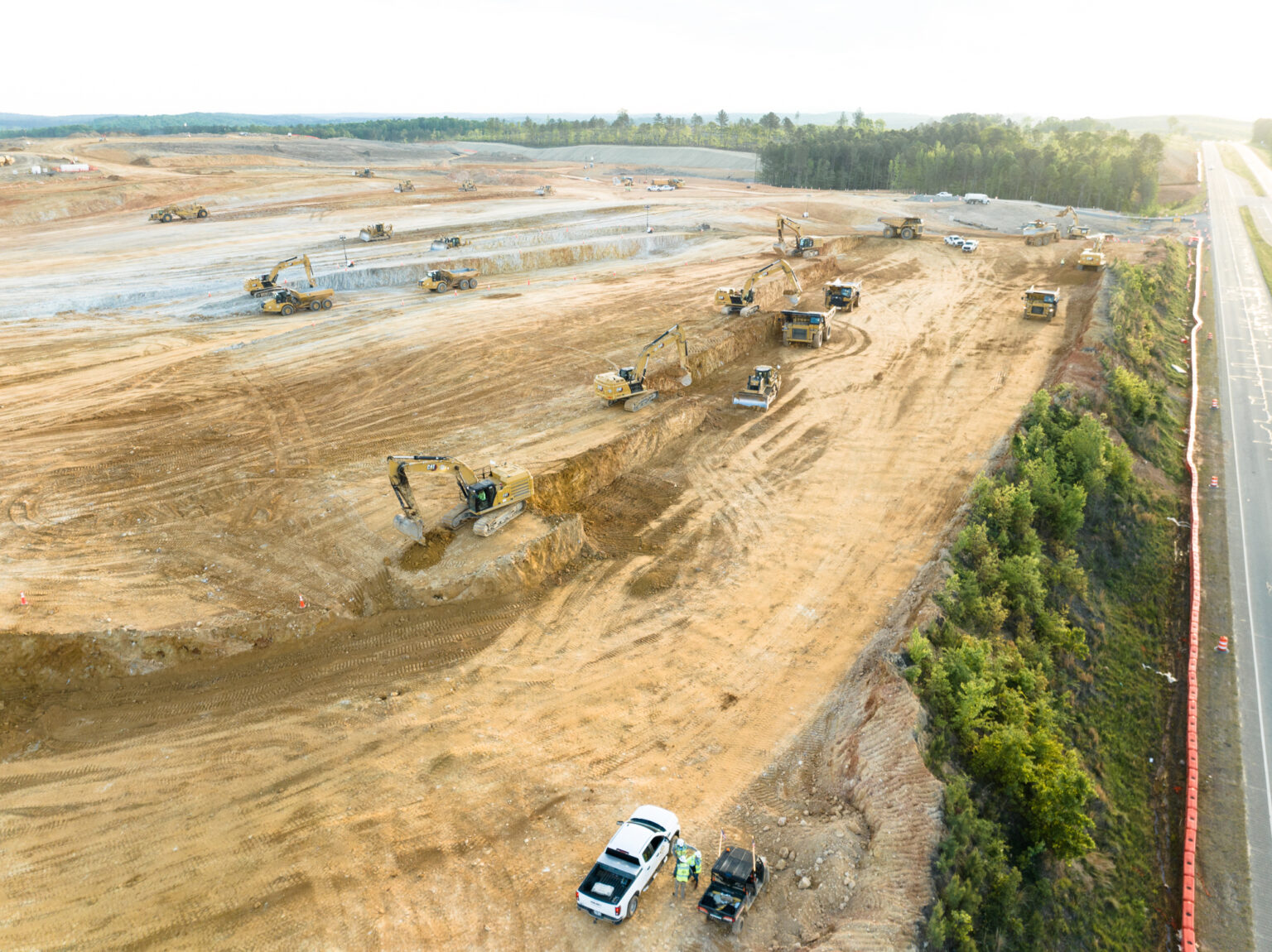 Hyundai SK Battery - Plateau Excavation
