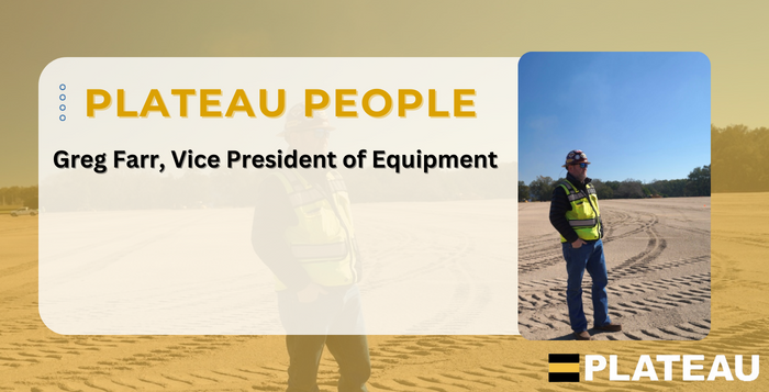 Plateau People - Greg Farr, Vice President of Equipment - Plateau ...