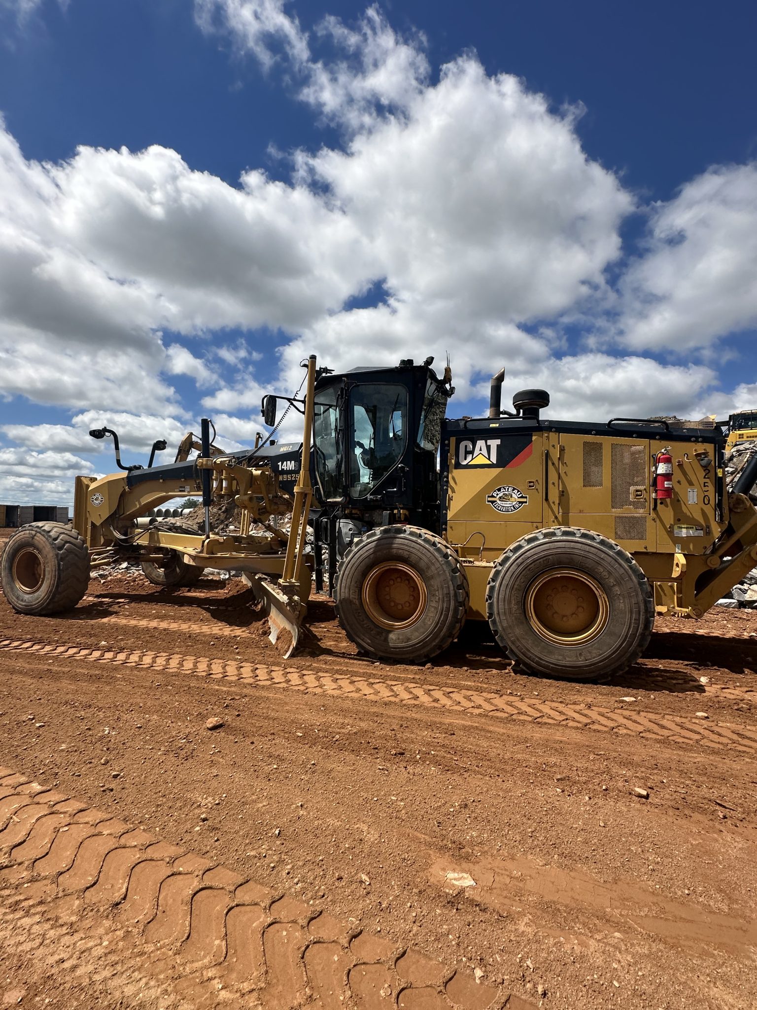 Monster Machine Monday - CAT 14M Motor Grader - Plateau Excavation