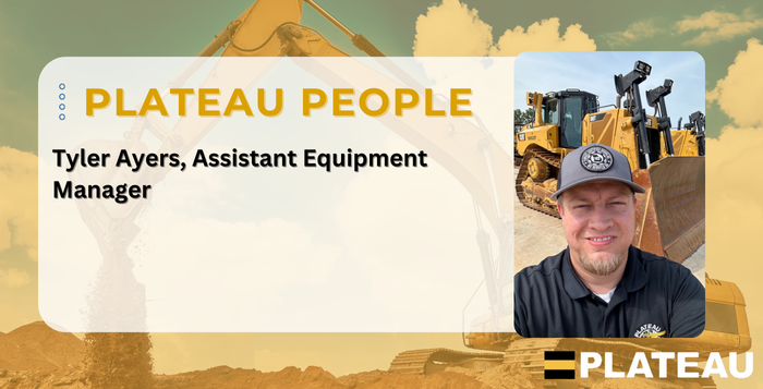 Plateau People - Tyler Ayers, Assistant to Equipment Manager - Plateau Excavation