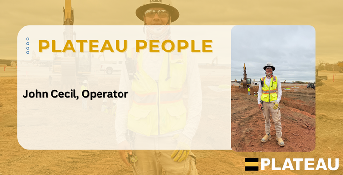 Plateau People - John Cecil, Operator - Plateau Excavation