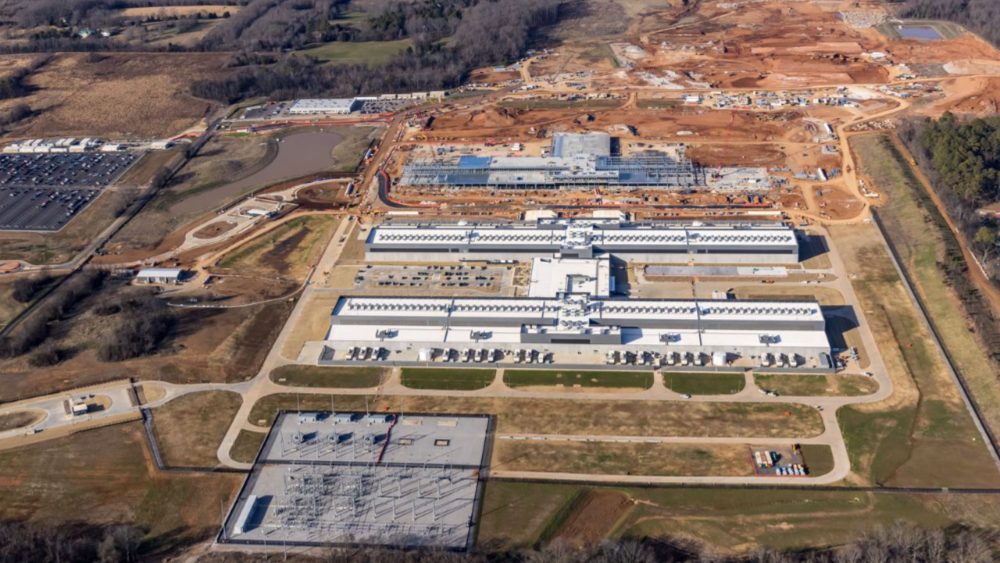 Huntsville Meta Data Center (Meta Project Ferris) - Plateau Excavation